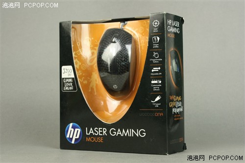 游戏利器 惠普VoodooDNA激光游戏鼠标-泡泡网